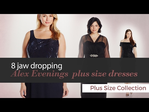 8 jaw dropping Alex EveningsĀ plus size dresses Plus Size Collection