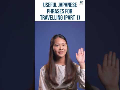Useful Japanese Phrases for Traveling🇯🇵🏯 (Part 1)
