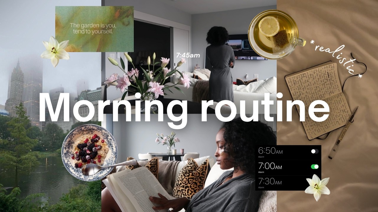 My 7am *slow* morning routine | self care focused, soft discipline, regulating my nervous system