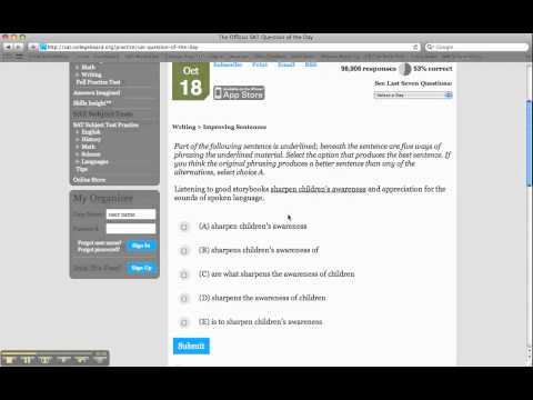 CollegeBoard.com - SAT