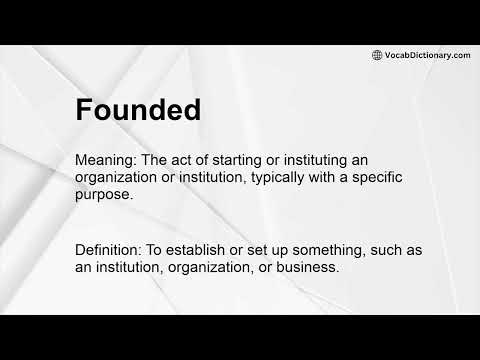 Founded Meaning