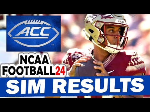 ACC Results / Standings from our 2023 Simulations
