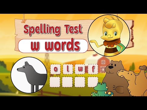W | Spelling for Children (Official Video) | Letter Sounds | Learn with Arbee