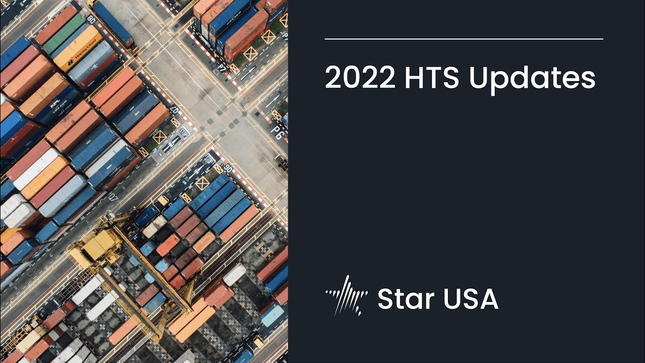 2022 HTS Updates