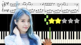 IU (아이유) - Blueming (Easy Version) by MINIBINI Лист