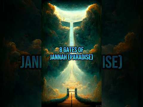 8 Gates of Jannah (Paradise) in Islam.❤️#shorts #islamicstatus #islamicshorts #islam_for_better_life