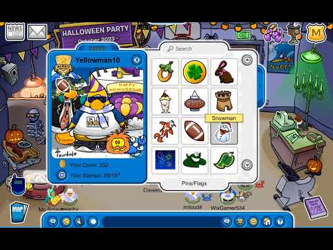 Club Penguin Journey: Football Pin! :D February 12,2024!