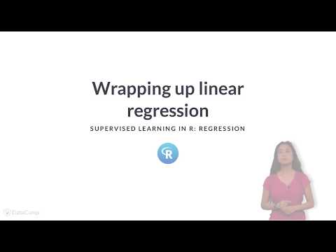R Tutorial: Wrapping up linear regression