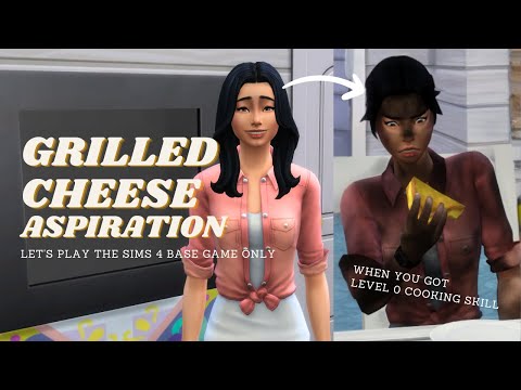 Let's Play Grilled Cheese HIDDEN ASPIRATION The Sims 4 part 1 base game only
