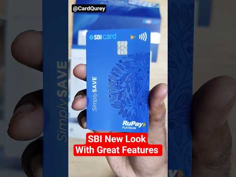 SBI Simply Save Credit Card Unboxing #SBICreditCard #BestCashBackCard #BestCreditCard2025