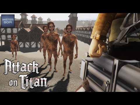 FIRST PERSON Attack on Titan Fan-Game - Renzk's Attack on Titan