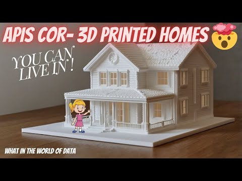 Apis Cor- 3D Printed Homes😱