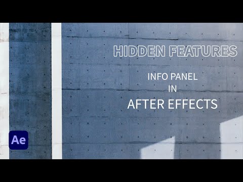 Hidden Features of Info Panel in After Effects