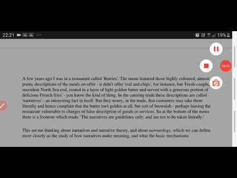 Narratology 1