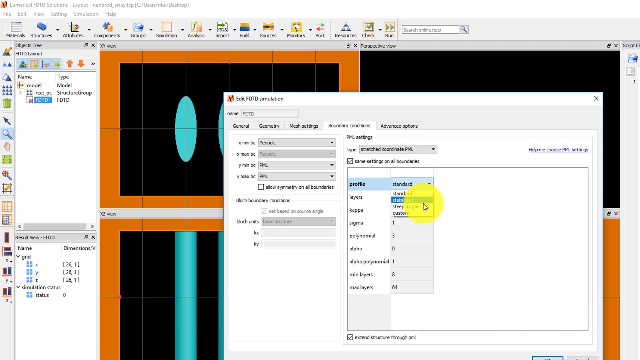 4 1 The FDTD Solver Region   Introduction