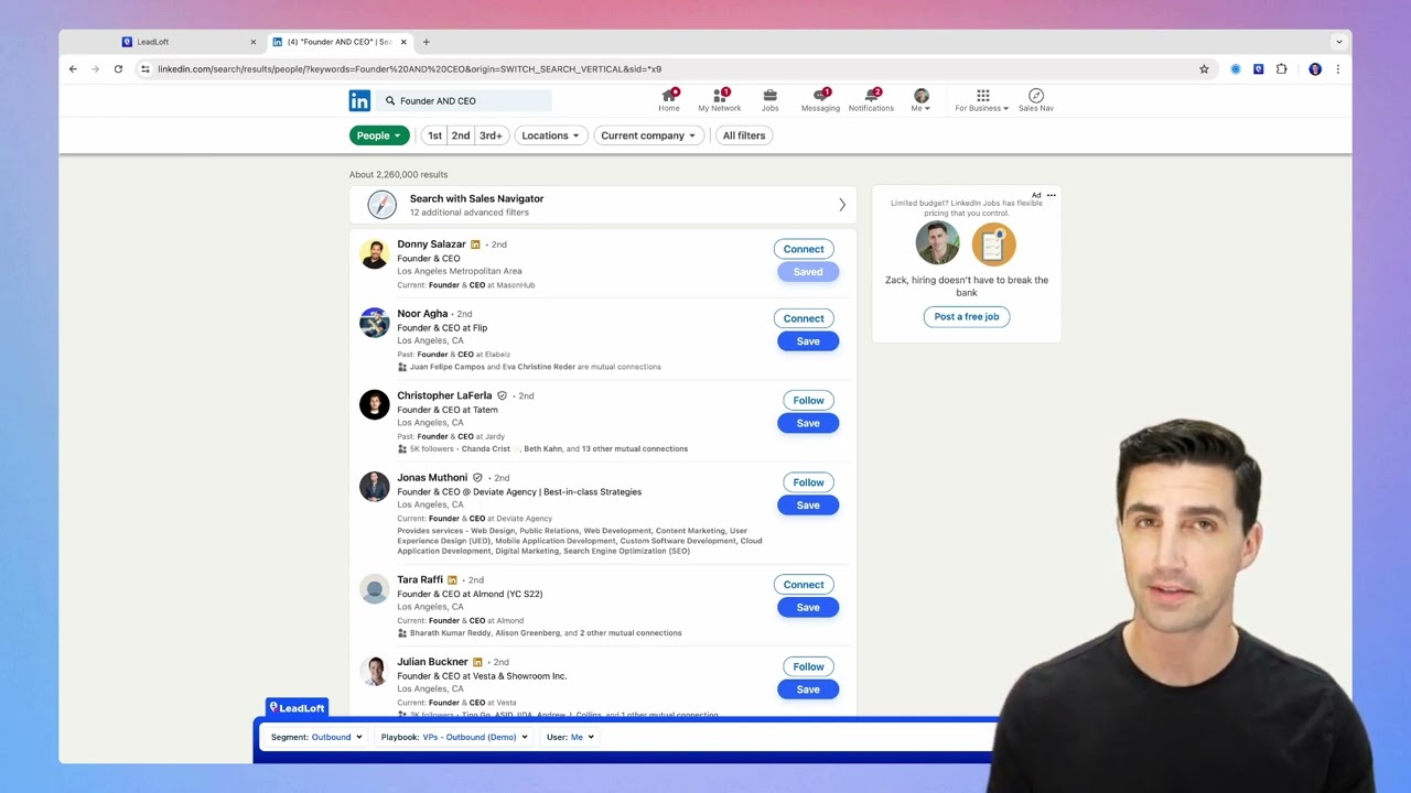 LinkedIn Prospector: How to Save & Engage Leads on LinkedIn