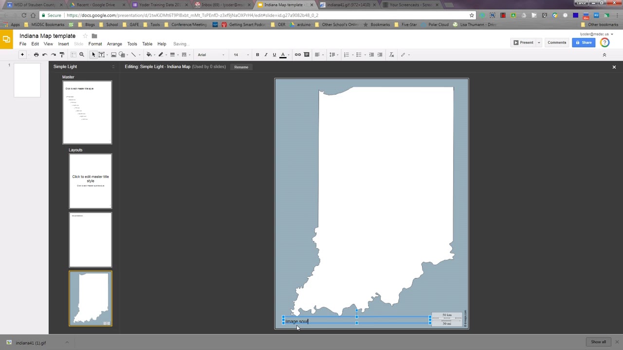 Map Hyperdocs in Google Slides