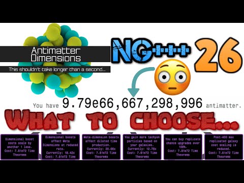 Antimatter Dimensions NG+++ Episode 26: Even more Mastery Studies!!!