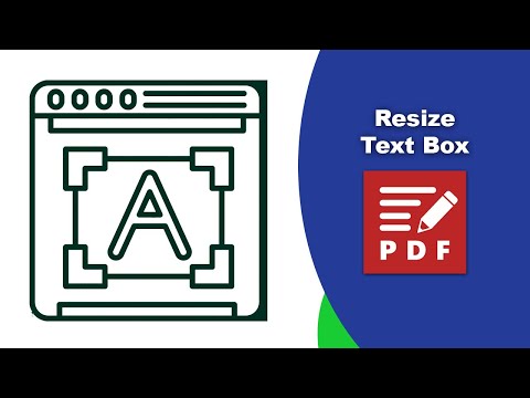 How to Adjust the Size of Text Boxes in Your PDF Documents in PDF-XChange Editor