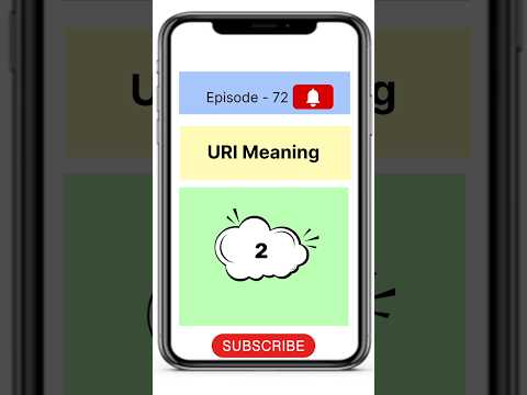 Episode -72 "What is URI" and "URI Full Form"