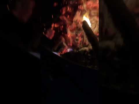 How to put our a stick on fire