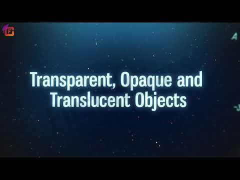 Transparent, Opaque and Translucent Objects | Class 6 | Physics | Chapter 11