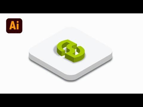 3d Logo mockup | how to create 3d mockup in illustrator