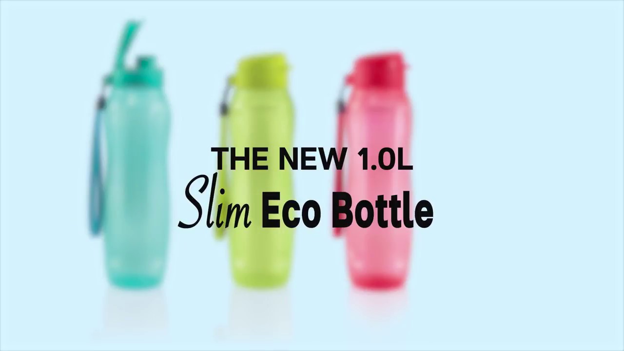 Tupperware Slim Eco Bottle 1.0 Liter
