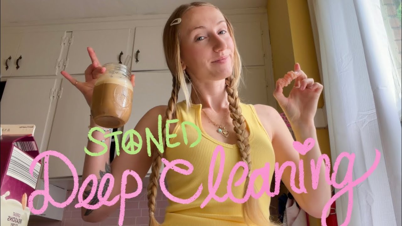 DEEP CLEANING MY APARTMENT STONED