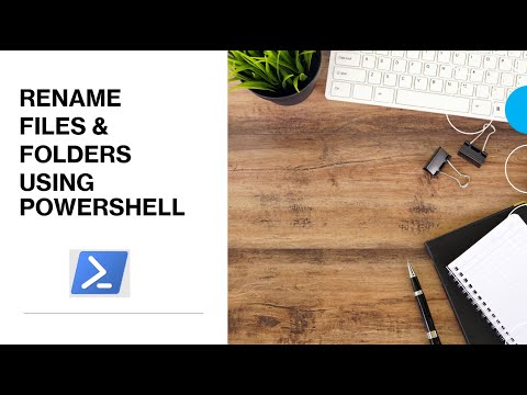 PowerShell - Rename File And Folder | Rename Files and Folders Using PowerShell