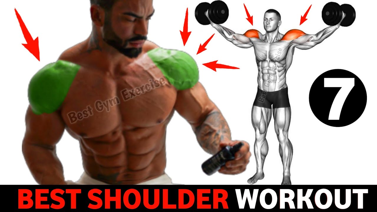 7 Best Shoulder Exercises For Growth Muscles - Shoulder Workout
