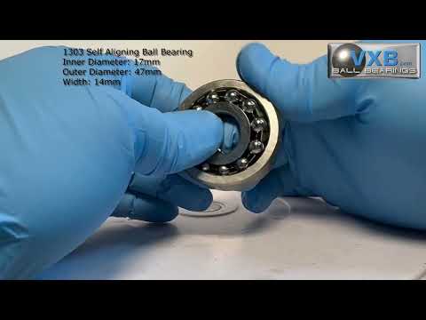 comparability 17mm inner diameter-ID Deep Groove Bearing 6003-2RS vs Self Aligning  Bearing 1303