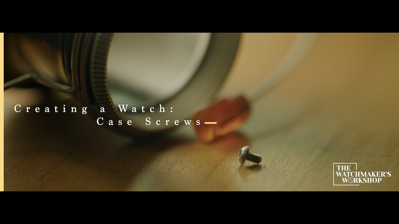 Creating a Watch: Case Screws