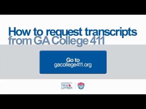 How to Send GA College 411 High School Transcript