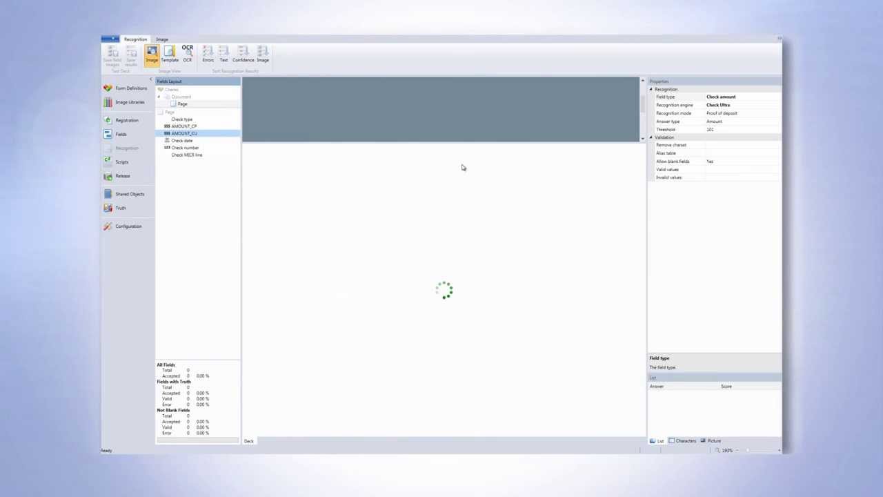 Integrated Check Recognition