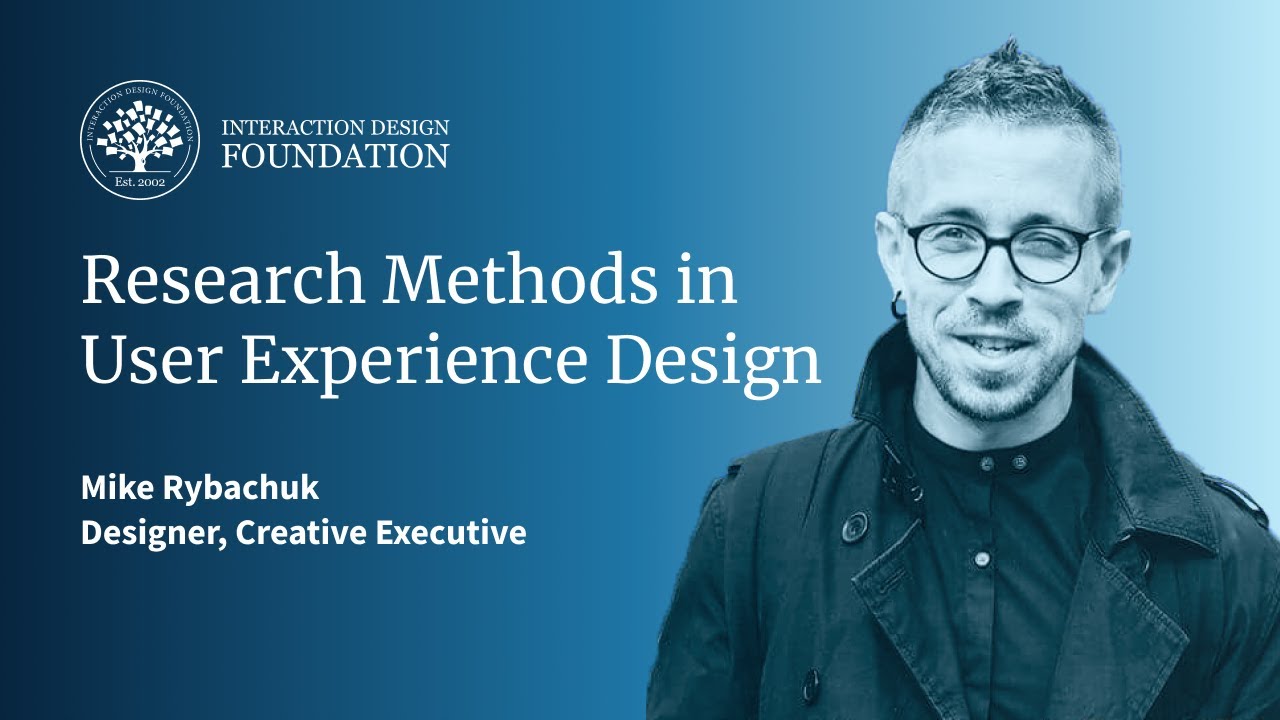 Research Methods with Mike Rybachuk | Design Talk #1