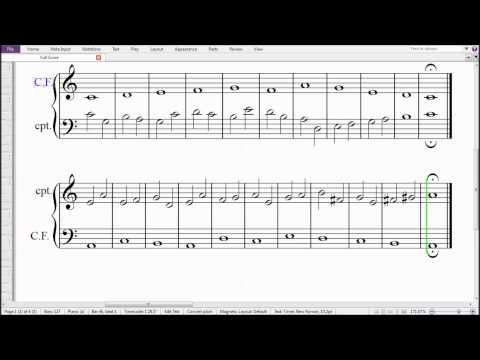 Species Counterpoint - Examples of All Five Species