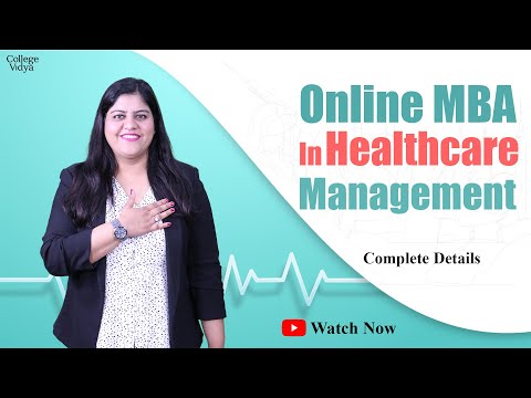 Online MBA in Healthcare Management 2024| Hospital Management| Complete Details| Course| Scope