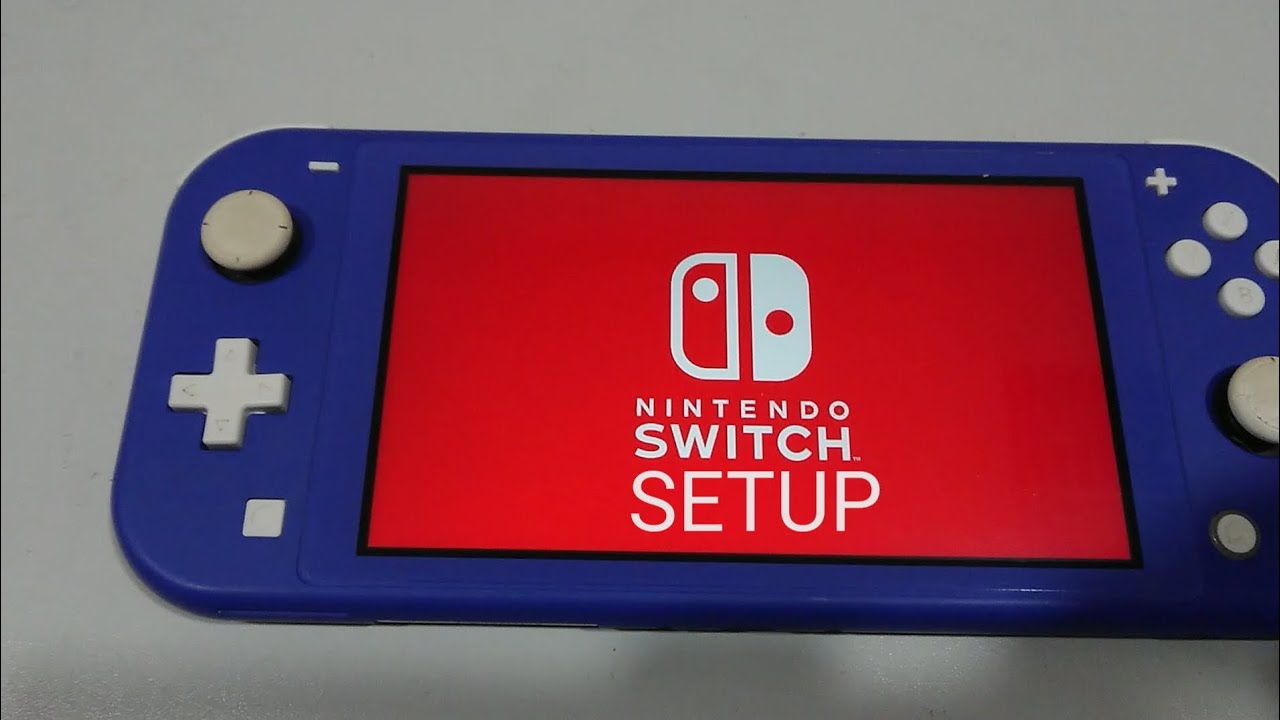 Nintendo Switch Lite Quick set up tutorial