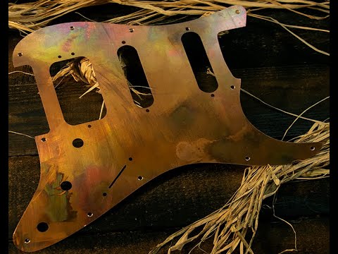 Copper Stratocaster Professional II Pickguard HSS Solid | Reverb