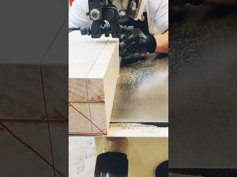 Bandsawn Box Resawing Sides www.cosmobarbaro.com #craft #woodworking #art #diy #design #decoration
