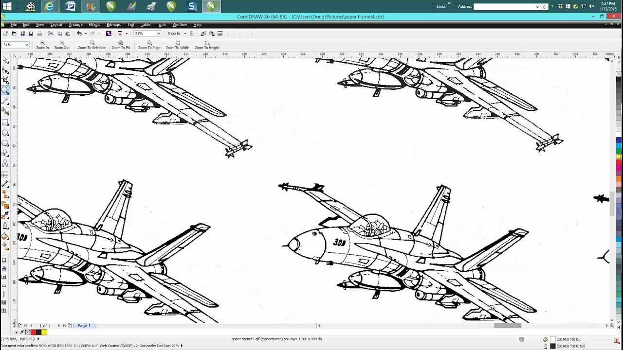 Corel Draw Tips & Tricks Bitmap VS just trace