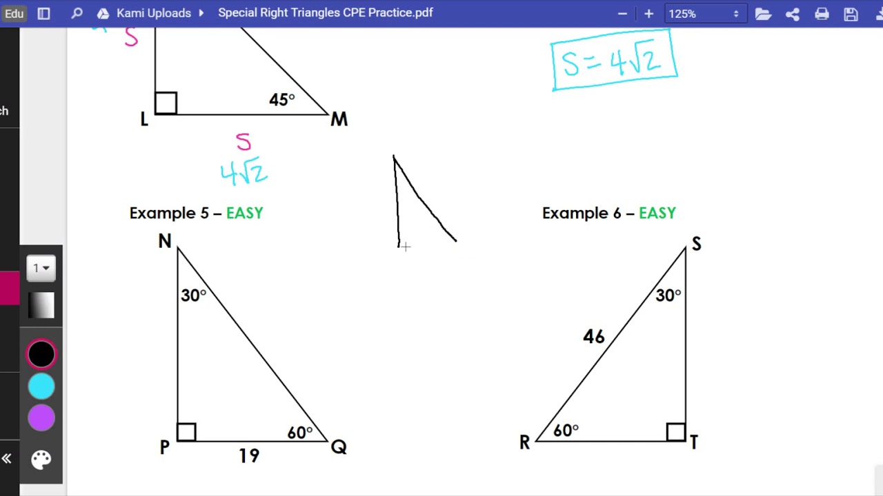 Special Right Triangles CPE Practice.pdf
