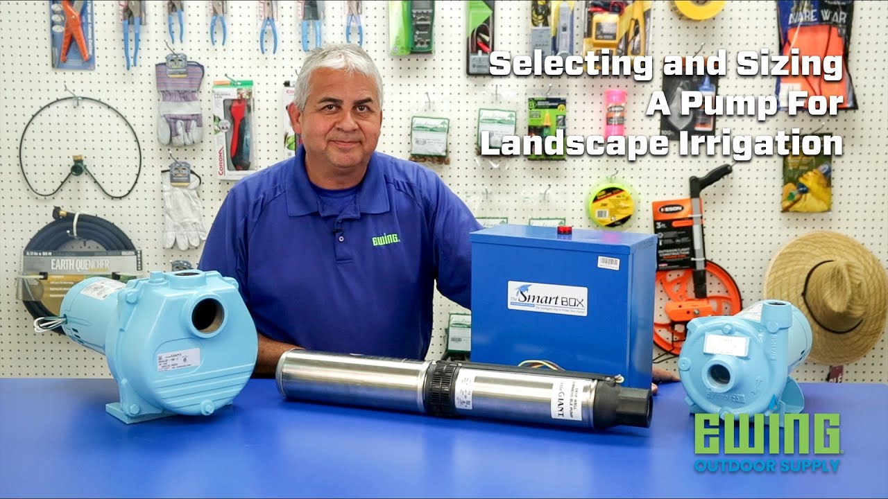 Selecting and Sizing A Pump For Landscape Irrigation