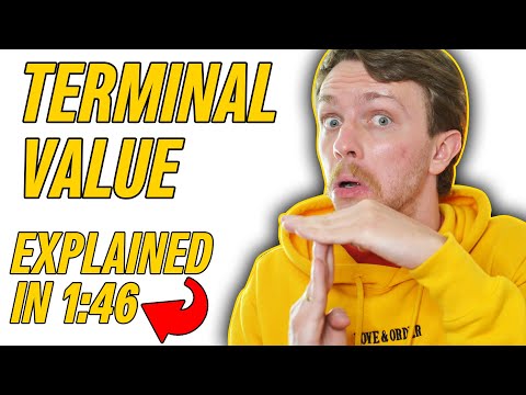 WHAT IS TERMINAL VALUE? (EASIEST EXPLANATION) Straight to the Point #STTP #338