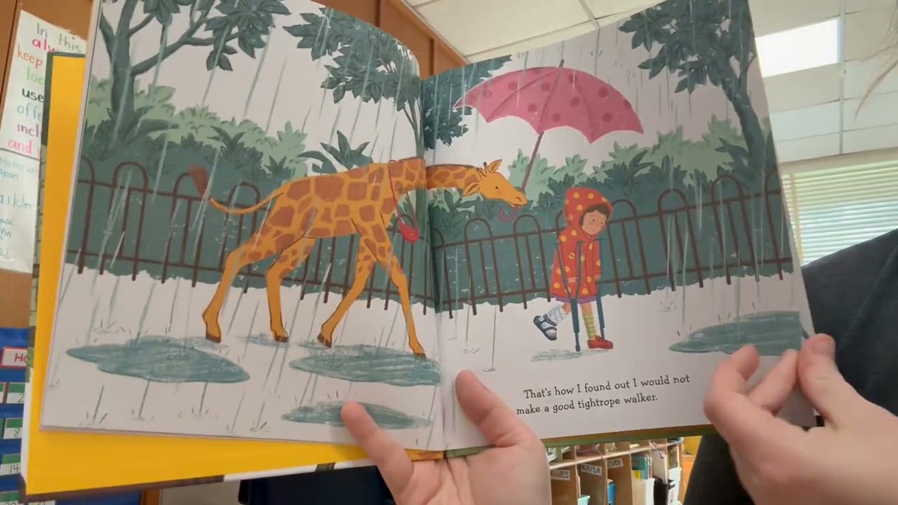 Miss Horvath Reads The Trouble with Giraffes (Book Madness)