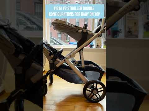 Vista V2 | Double Configurations for Baby on Top #shorts