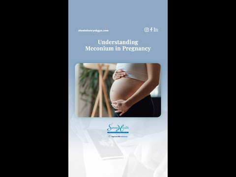 Understanding Meconium In Pregnancy