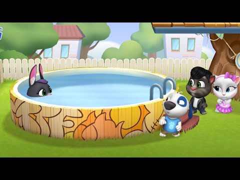 My Talking Tom Friends - Talking Becca Joins House Party Gameplay Android iOS