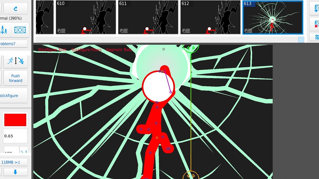 Stick Nodes KJ Unlimited Flex Works + TSB Scene